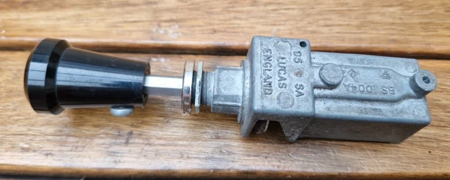 OEM LUCAS 95SA Rheostat Light Switch 60's Vauxhall / Bedford - With ...