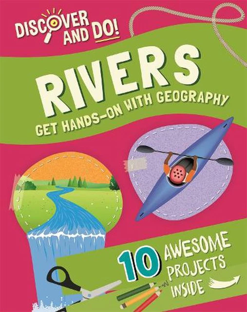 DISCOVER AND DO: Rivers by Jane Lacey Hardcover Book EUR 25,79 ...
