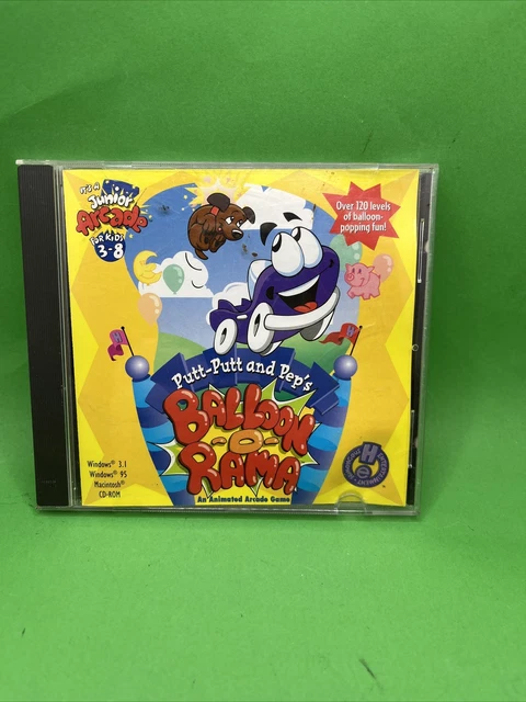 PUTT-PUTT : BALLOON-O-RAMA PC/MAC CD JEU HUMONGOUS ENTERTAINMENT 1996 ...