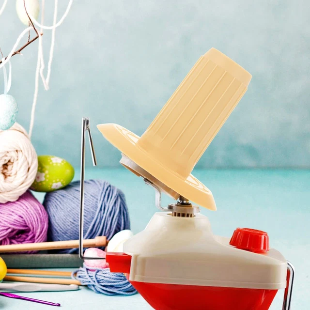 2 PCS WINDING Machine Bobbins Ball Yarn Winder Knitting Supplies ...