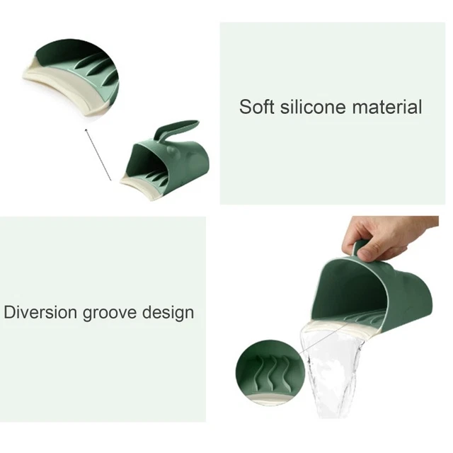 BATH RINSE CUP for Baby Cute for Frog Shape Baby Bath Cup Hair Shampoo ...