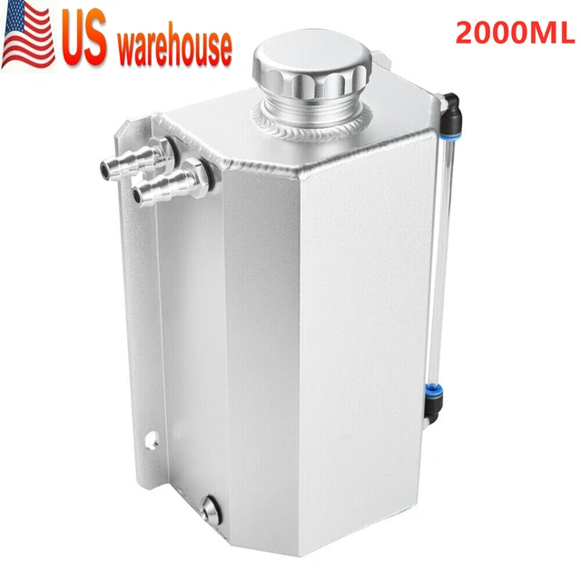 UNIVERSAL 2L COOLANT Radiator Overflow Recovery Water Expansion Tank ...
