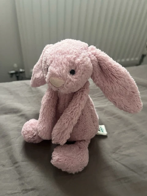 JELLYCAT - TULIP Pink Bashful Bunny - Small Plush Soft Toy 8" Retired ...