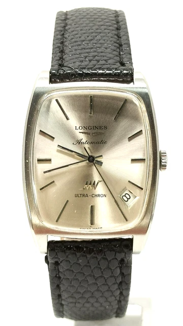 OROLOGIO LONGINES ULTRA Chron automatic watch 36000 high beat stainless ...