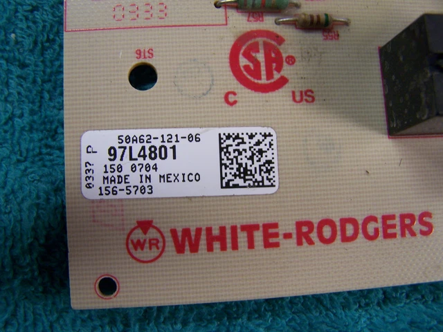 LENNOX ARMSTRONG OEM Control Board 97L48 97L4801 White Rodgers 50A62 ...