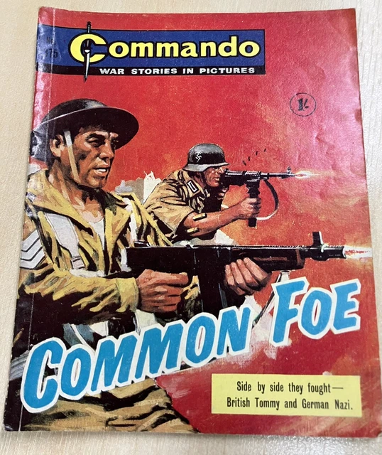 COMMANDO COMIC - COMMON FOE- no.375 - 1968 war stories in pictures book £3.45 - PicClick UK
