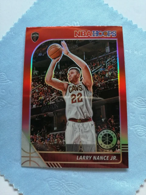 NO. 37 LARRY Nance Jr. Red Prizm Panini NBA Hoops 2019-20 Premium Stock ...