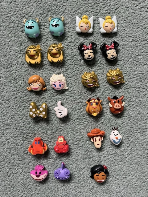 DISNEY PIXAR EMOJI Bundle Mini Figures Job Lot Frozen Moana Lion King ...