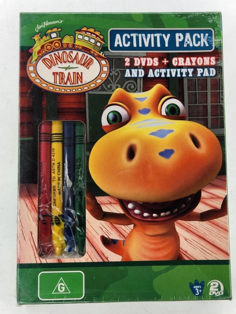 DINOSAUR TRAIN ACTIVITY Pack -Kids DVD Series HTF New & Sealed Region 4 ...