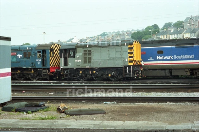 LAIRA CLASS 08'S 08641 & 08645 Lot of 2 Colour Railway Negatives RN334 ...