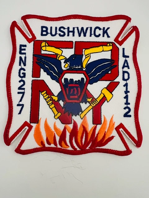 FDNY FIRE DEPARTMENT Engine 277 Ladder 112 Patch $13.35 - PicClick CA