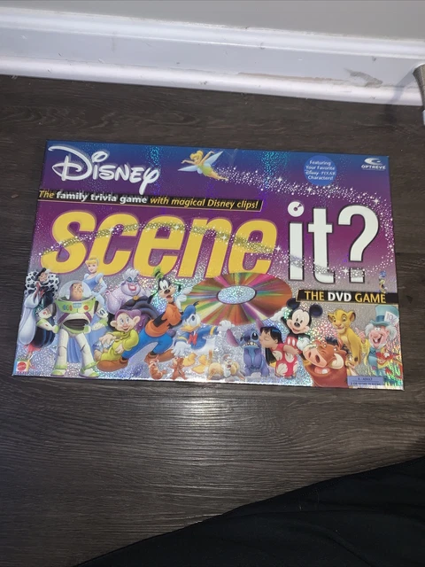 DISNEY SCENE IT? 1st Edition Disney Pixar Family DVD Trivia Game ...