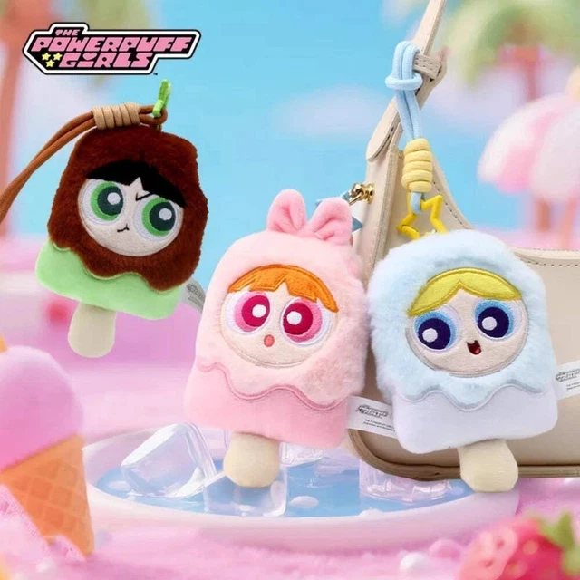 AUTHENTIC POWERPUFF GIRLS Summer Popsicle Plush Keychain Blossom ...