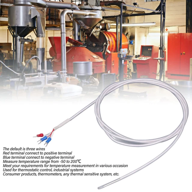 K TYPE THERMOCOUPLE Probe RTD PT100 Temperature Sensor Detector Gauge ...