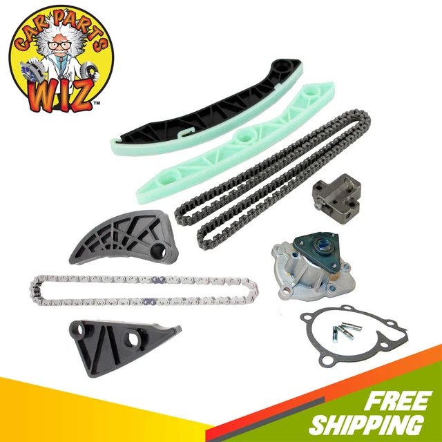 CHAÎNE DE DISTRIBUTION Kit Avec Eau Pompe Pour 06-13 Hyundai 2.4L L4 ...