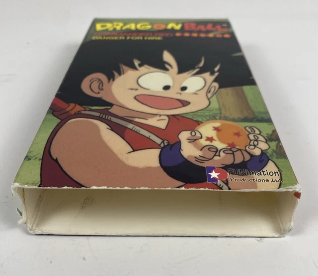 DRAGON BALL- COMMANDER Red: Danger For Hire VHS SLIP COVER ONLY No Tape ...