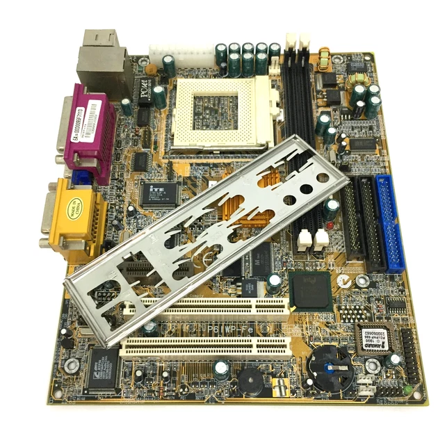 ECS P6IWP-FE REV 2.0 w/IO Shield - Socket 370 £80.65 - PicClick UK