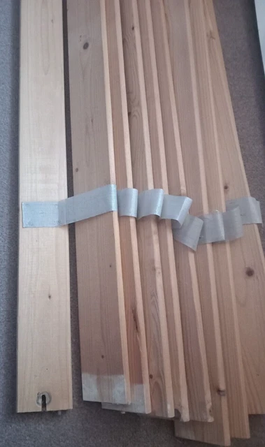 DOUBLE BED PINE Slats X 10 £21.52 - PicClick UK