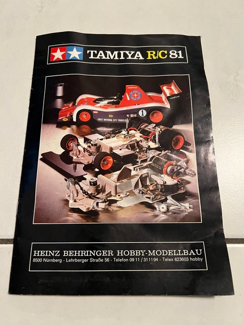 TAMIYA RC 81 Modellbau Katalog Preisliste 1981 EUR 19,95 - PicClick DE