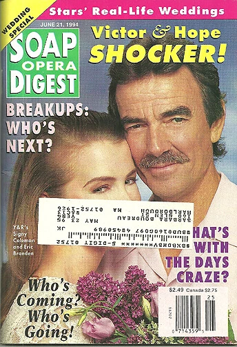 SOAP OPERA DIGEST 21 June 1994 in Near Mint condition £8.86 - PicClick UK