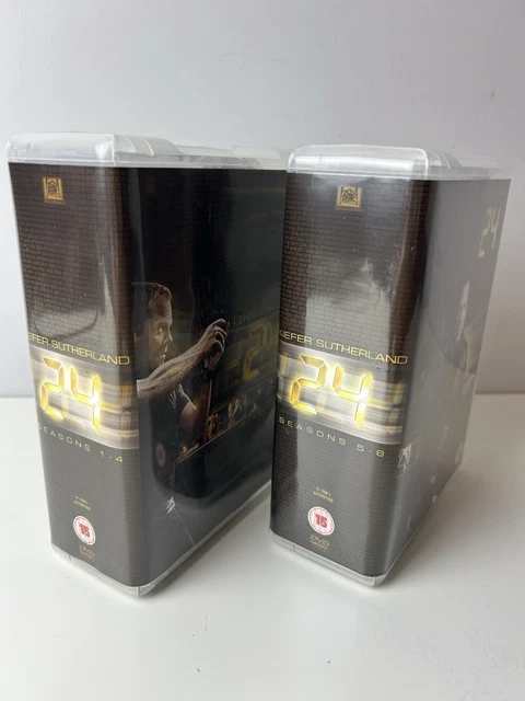 24: THE COMPLETE Series - Seasons 1-8 DVD 48 Discs Kiefer Sutherland £ ...