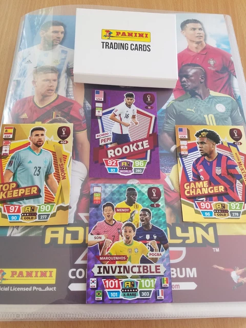 PANINI FIFA COUPE du Monde Qatar 2022 Adrenalyn XL INVINCIBLE + 3 ...