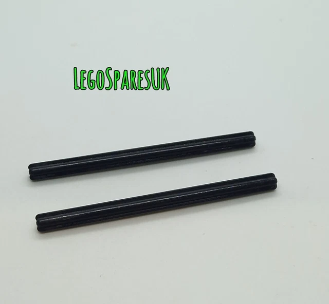 LEGO PART 370726 / 3707 Technic, Axle 8L, Black. Quantity x 2 £2.79 ...