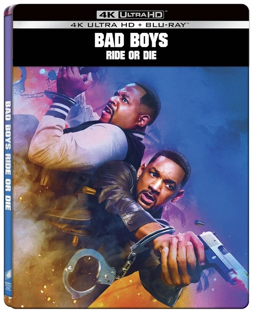 BAD BOYS. RIDE or die (Will Smith) 4K UHD (2024) 2 Blu Ray steelbook pre-order EUR 34,90 ...