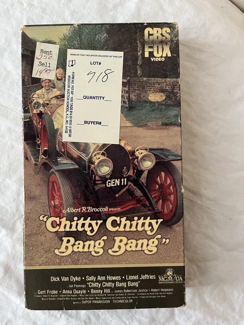 CHITTY CHITTY BANG Bang VHS 1969, 1984 CBS FOX Release £9.50 - PicClick UK