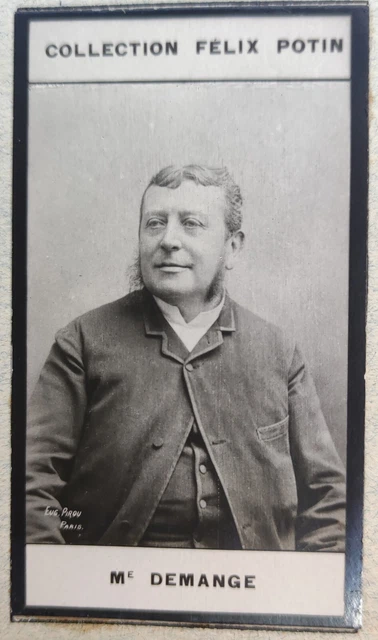 MAÎTRE DEMANGE MAGISTRATURE Barreau FRANCE 1ère Col Félix POTIN Photo ...