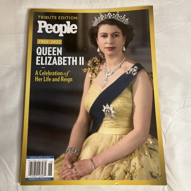 PEOPLE MAGAZINE TRIBUTE Edition Queen Elizabeth II Celebration Of Her Life 2022 £8.63 - PicClick UK