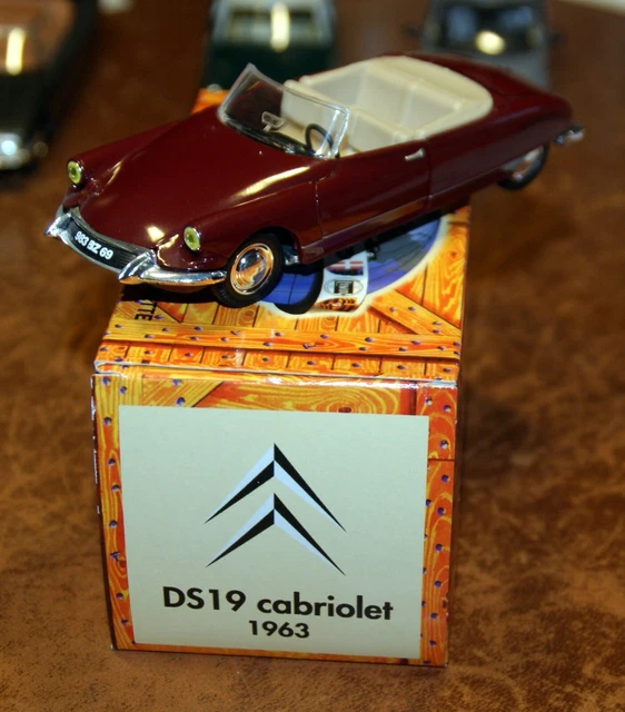 CITROEN DS19 "Cabriolet" de 1963 au 1/43 Collection NOREV/HACHETTE EUR ...