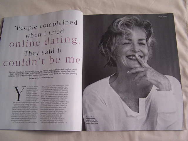 YOU MAGAZINE DAILY Mail 26 OCTOBER 2025 SHARON STONE EXCLUSIVE £2.24 ...