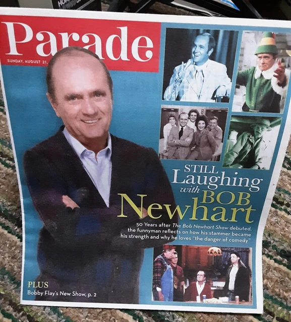 PARADE MAGAZINE AUGUST 21 2022 Bob Newhart plus Bobby Flay £3.95 ...