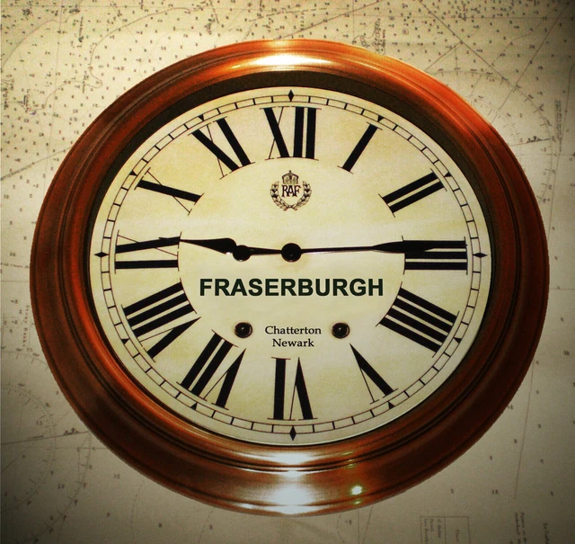 RAF FRASERBURGH VINTAGE Style Replica WW2 Outdoor Wall Clock. £65.00 ...