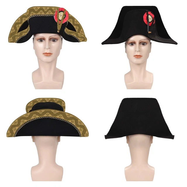 2023 MOVIE NAPOLEON President Hat Cosplay France captain Hat Halloween ...