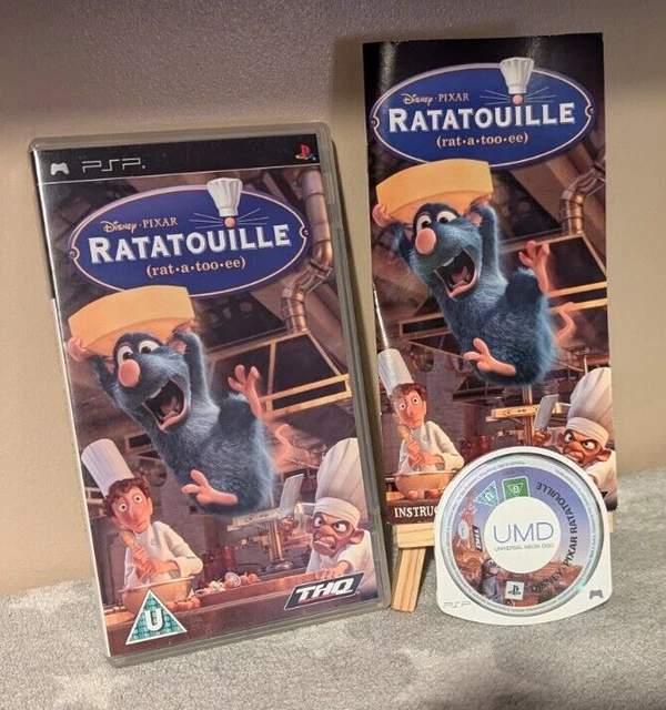 DISNEY PIXAR RATATOUILLE - Playstation Portable PSP Game - Complete w ...