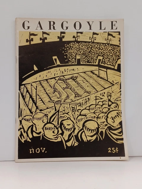 RARE 1950S GARGOYLE Magazine November 1955 Vol. 48 No. 2 University of ...