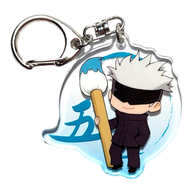 JUJUTSU KAISEN SATORU Gojo Fudemame Acrylic Keychain Official Kitan ...