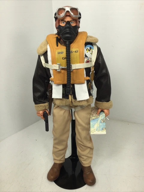 1/6 GI JOE Custom Us 8Th Air Force Fighter Pilot Ww2 Parachute P-51 ...