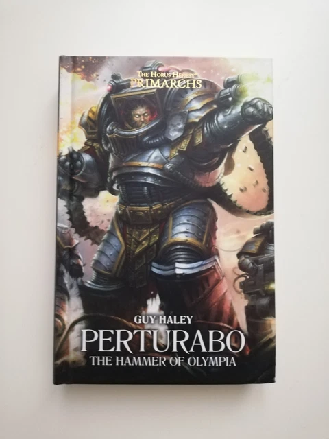 PERTURABO THE HAMMER of Olympia Primarchs Warhammer First Edition EUR ...