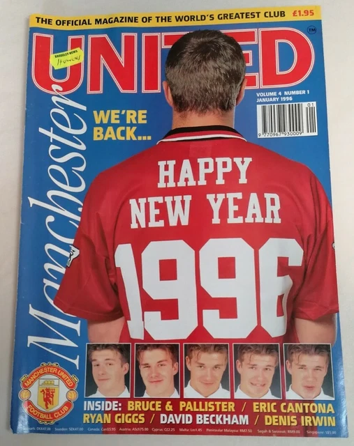 MAGAZINE - THE Official Manchester United Magazine Vol 4 No. 1 January ...
