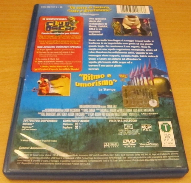 SHARK TALE - Bibo Bergeron, Vicky Jenson - DVD - Imbustato - PERFETTO ...