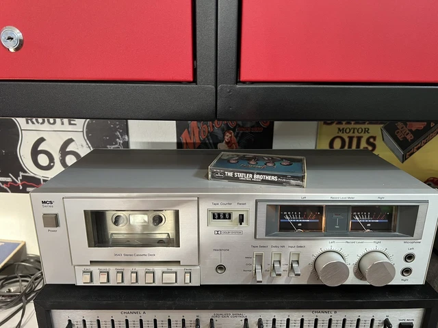 VINTAGE MCS SERIES Stereo Cassette Deck Modular Component System Modle ...