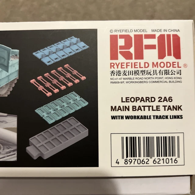 RYEFIELD MODEL 1/35 Leopard 2A6 Main Battle Tank RFM Kit 5065 £45.00 ...