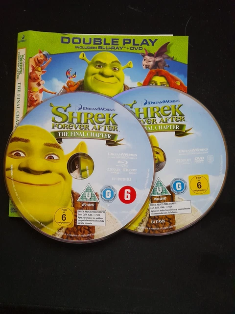 SHREK: FOREVER AFTER - The Final Chapter- Blu-ray - Disc & Sleeve Only ... SHREK: FOREVER AFTER - The Final Chapter- Blu-ray - Disc & Sleeve Only ...