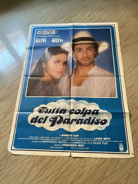 TUTTA COLPA DEL PARADISO MUTI -manifesto 2F 100 X 140 EUR 15,00 ...