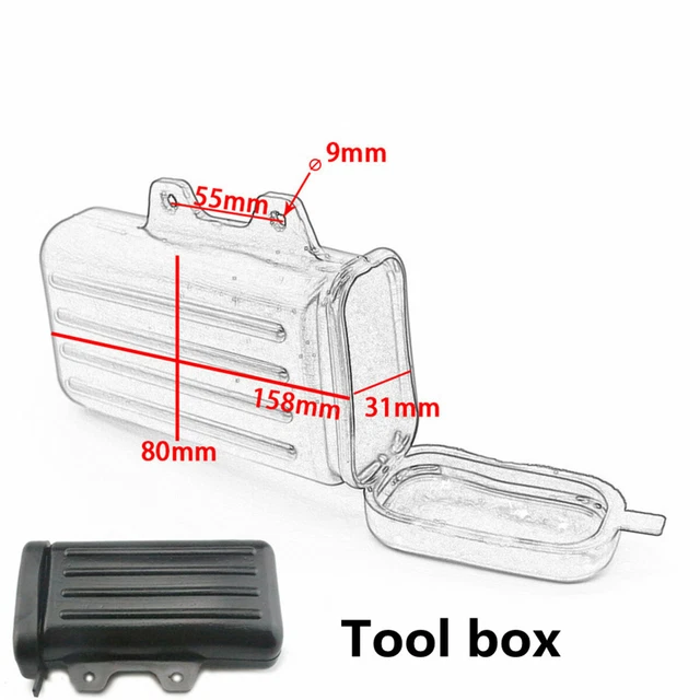 DIRT TRAIL BIKES Off-Road Bike Pit Tool Box For Suzuki DR250 YAMAHA ...