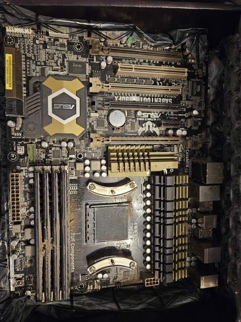 ASUS TUF SABERTOOTH 990FX, Socket AM3+ with 16GB of DDR RAM £18.56 ...