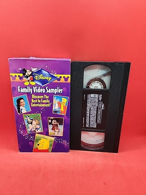 DISNEY FAMILY VIDEO Sampler VHS Cassette Tape by Pampers £8.23 ...